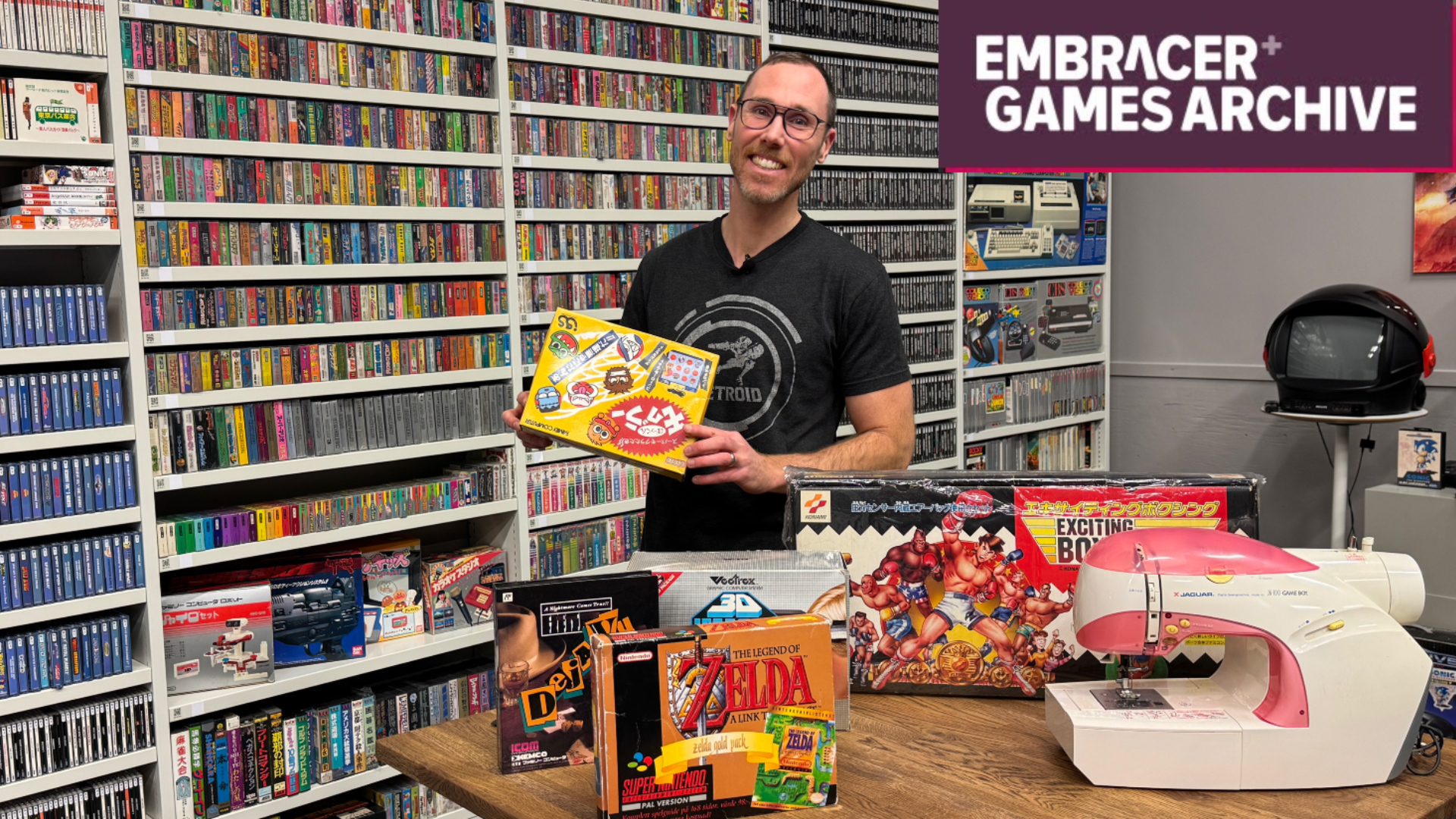 Exploring Interesting Objects in the Games Archive! - Embracer Games ...
